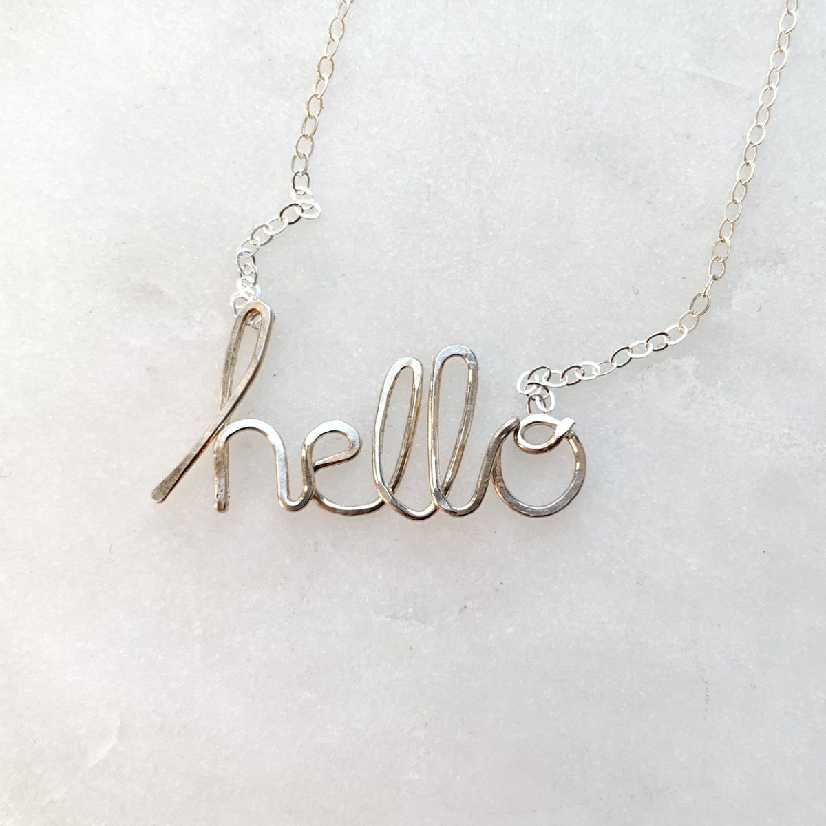 Word necklaces – Stylish Girl